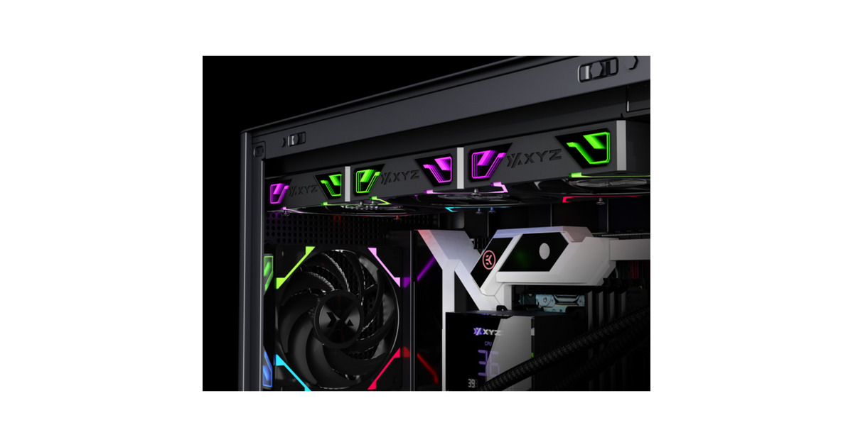 XYZ PC Gear Hydrotemp AIO 360 waterkoeling Zwart, ARGB, PWM