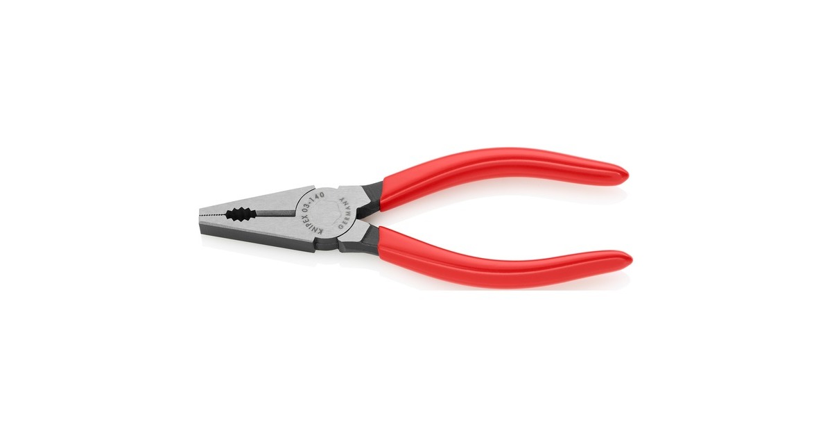 Knipex Kombitang 03 01 140 combinatietang Rood