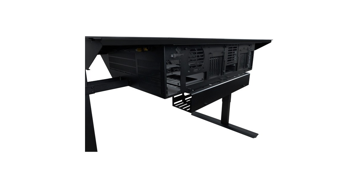 Lian Li DK07 big tower behuizing Zwart