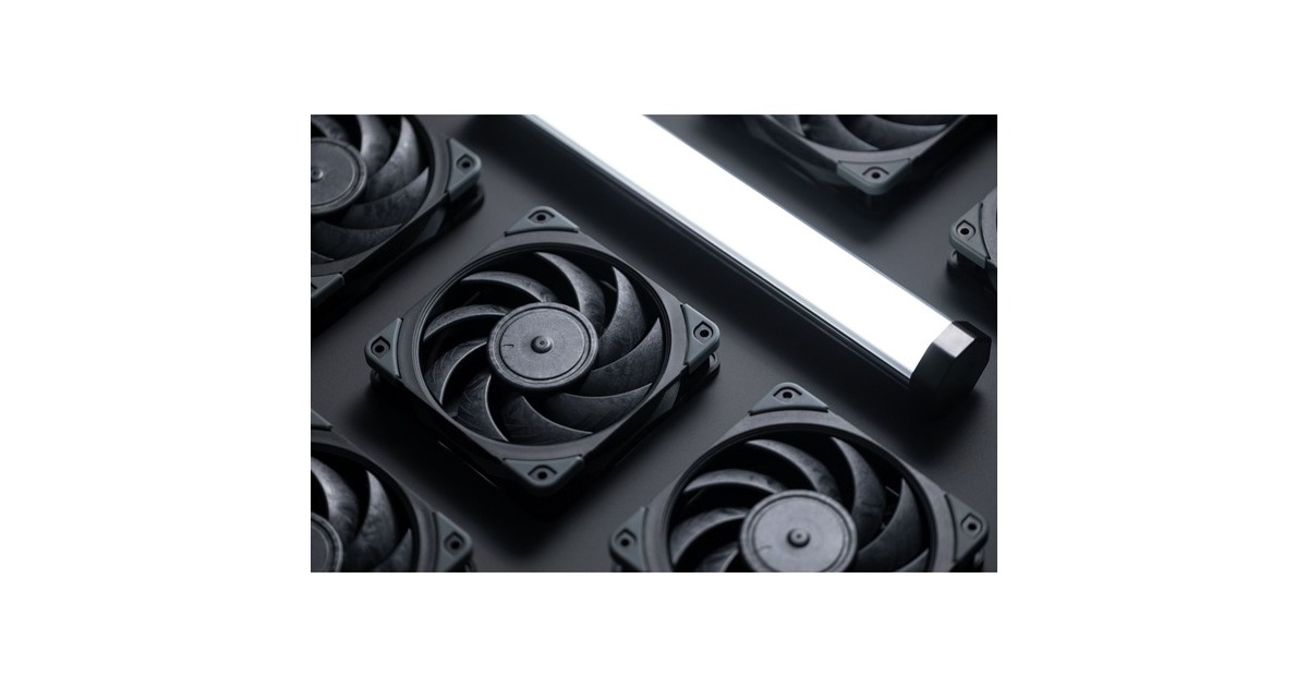 Noctua NF-A12x25 PWM chromax.black.swap case fan Zwart, 120 x 120 x 25 mm