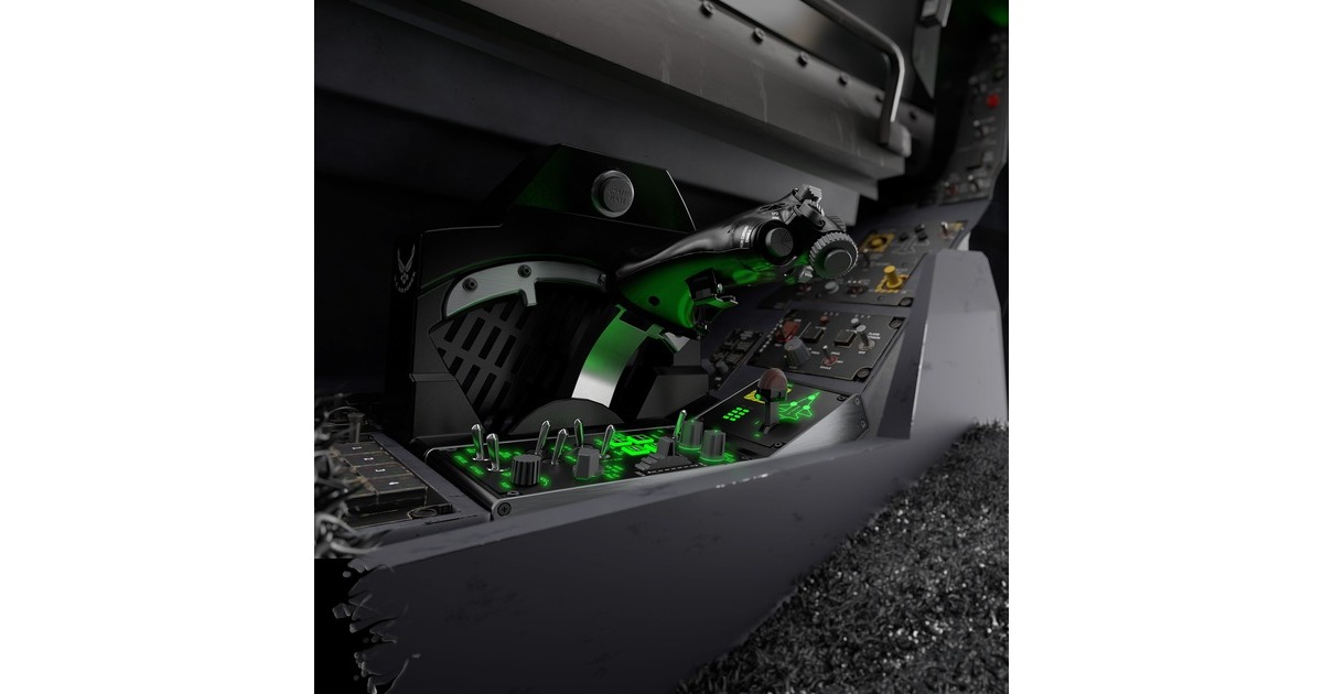 Thrustmaster Viper Panel gaming flight sim bedieningspaneel Zwart, Pc