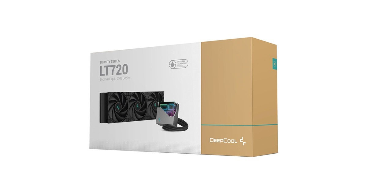 Deepcool LT720 360 waterkoeling Zwart