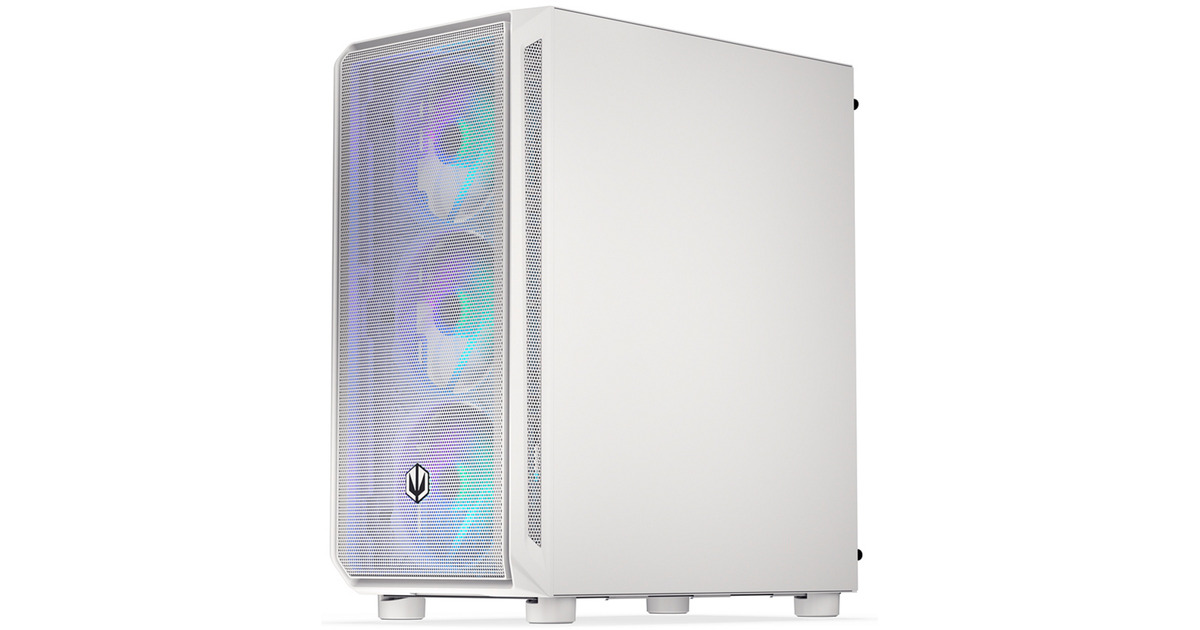 ENDORFY ARX 500 ARGB White midi tower behuizing Wit | 2x USB-A | 1x USB ...