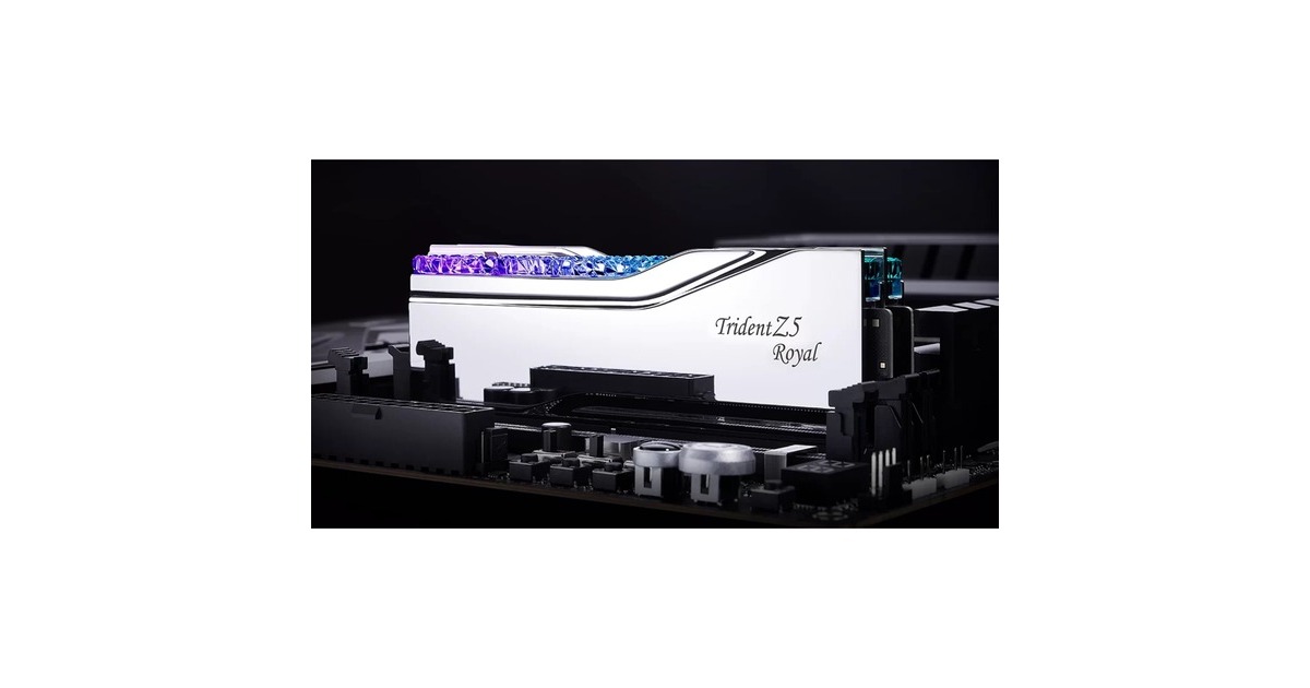 G.Skill 48 GB DDR5-8200 (2x 24 GB) Kit werkgeheugen Zilver, Trident Z5 ...