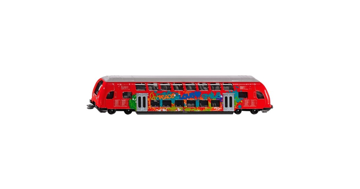 SIKU Super - Dubbeldekker trein Modelvoertuig Schaal 1:87
