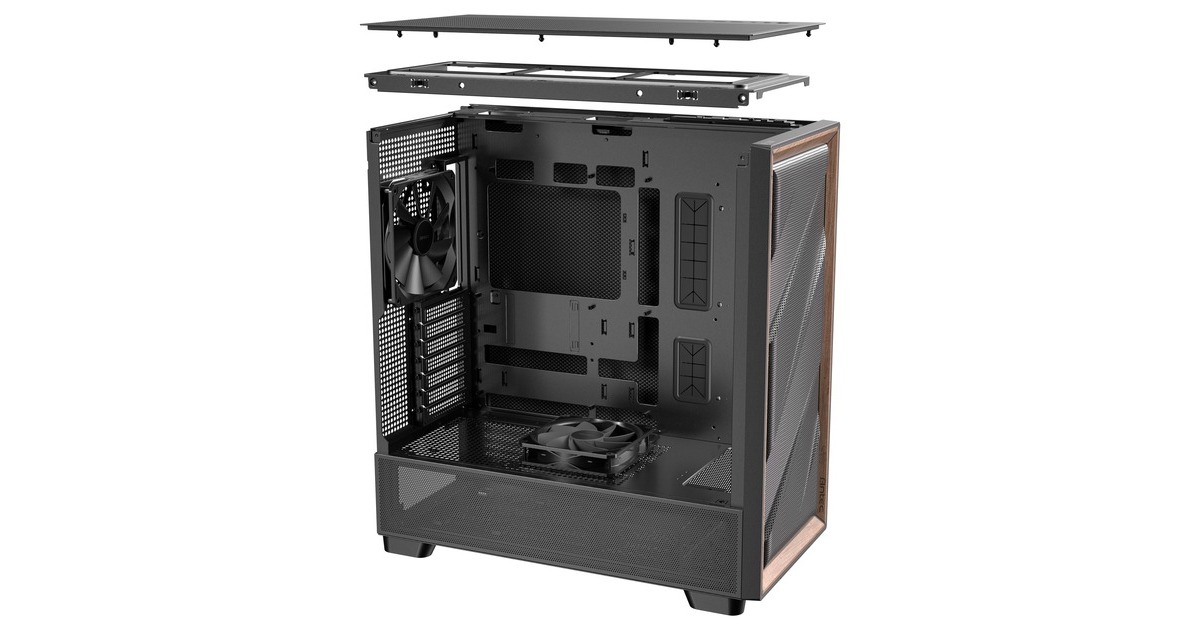Antec FLUX SE midi tower behuizing Zwart | 2x USB-A | 1x USB-C