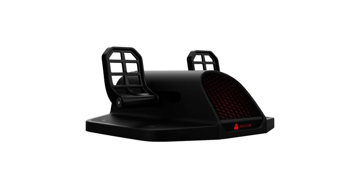Honeycomb Aeronautical Charlie Rudder Pedals Zwart