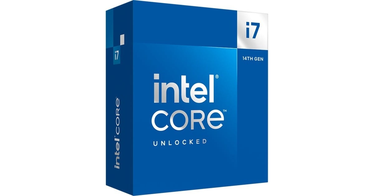 Intel® Core i7-14700K, 3,4 GHz (5,6 GHz Turbo Boost) socket 1700 ...
