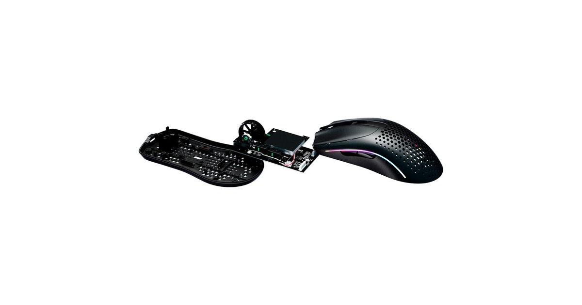 Glorious Model O 2 Wireless gaming muis Zwart (mat), 26.000 dpi, 2.4 ...