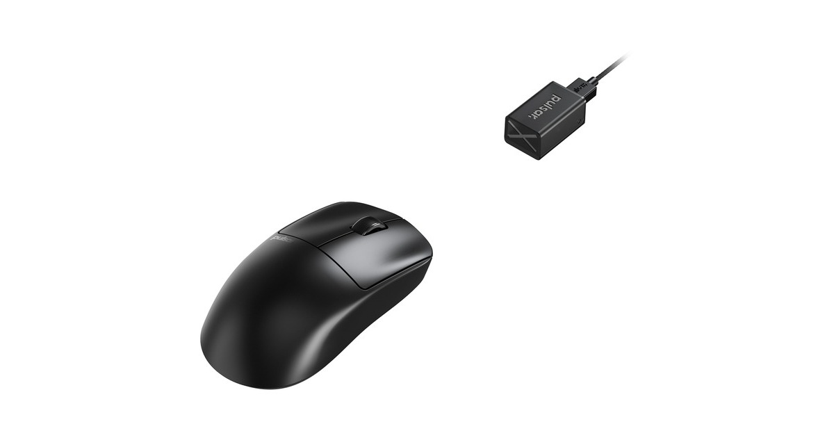 Pulsar 4K Hz Wireless Dongle draadloze adapter Zwart