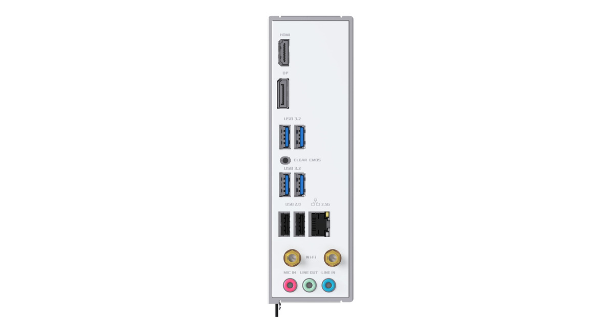 MAXSUN MS-eSport B850M WIFI ICE socket AM5 moederbord Wit, RAID, Gb-LAN ...