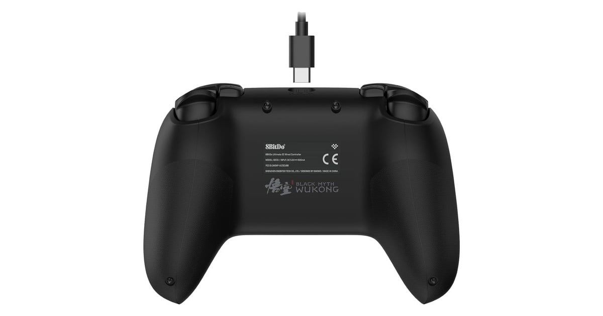 8BitDo Ultimate 2C Wired - Black Myth: Wukong gamepad Zwart/rood