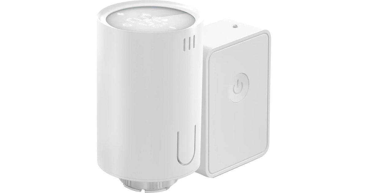 Meross MTS150H Smart Thermostat Valve Kit Wit, Smart Hub inbegrepen