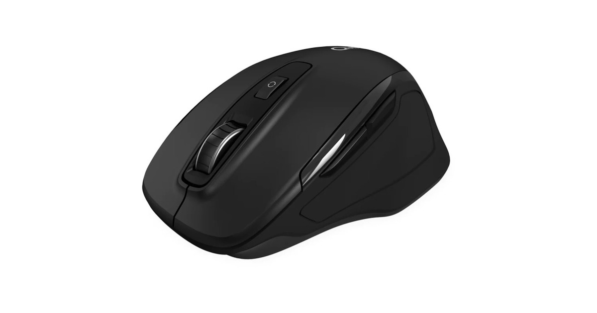 Qware Glasgow Draadloze Muis Zwart, 800 - 1600 DPI, 2,4 GHz USB ...