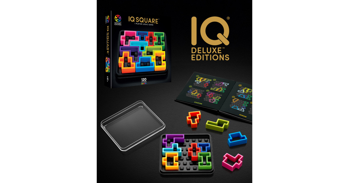 SmartGames IQ Deluxe Square Denkspel Nederlands, 1 speler, Vanaf 14 ...
