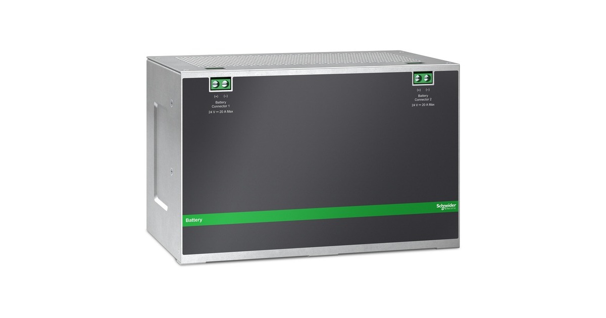 APC XB005XPDR Extern Batterij Pakket, DIN-Rail montage Grijs