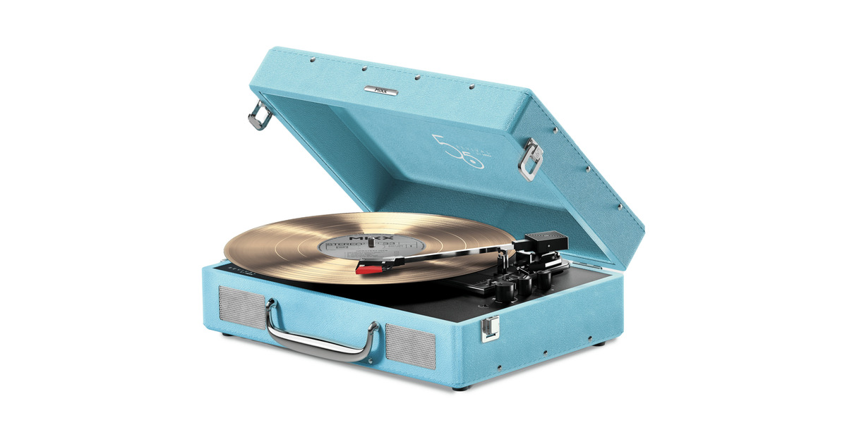 MIXX Revival 55 Stereo platenspeler Blauw