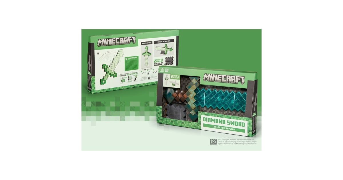 Noble Collection Minecraft: Diamond Sword Collector Replica decoratie
