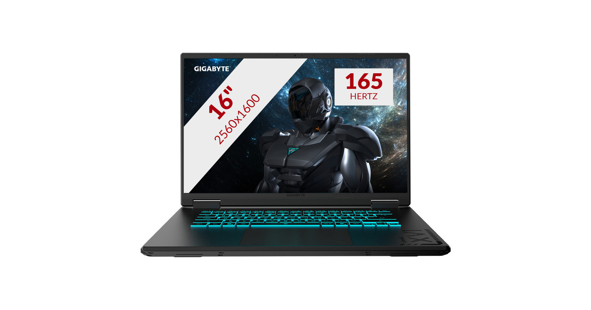 GIGABYTE GAMING A16 PRO DXH 16" gaming laptop Zwart | Core 7 processor ...