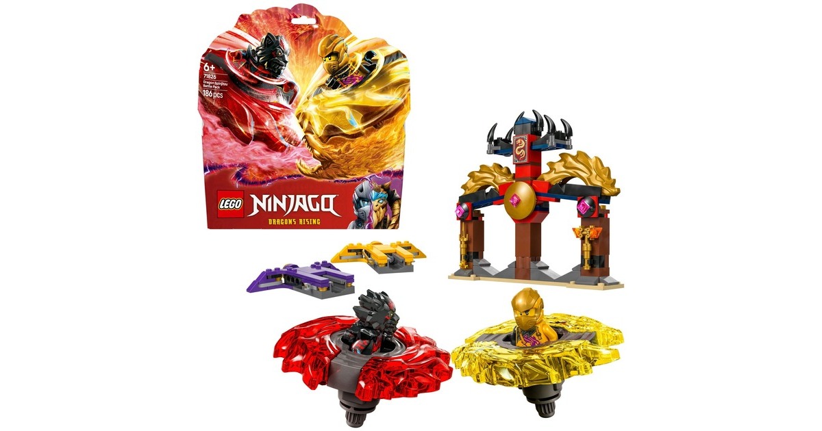LEGO Ninjago - Spinjitzu drakenstrijdpakket Constructiespeelgoed 71826