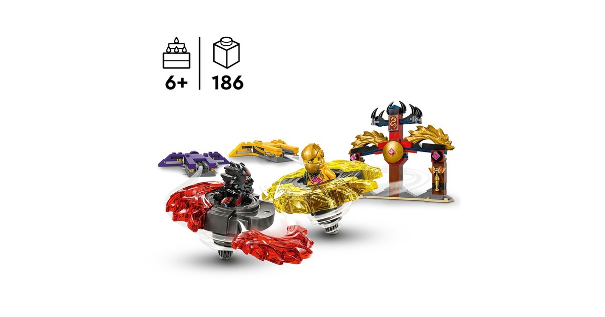 LEGO Ninjago - Spinjitzu drakenstrijdpakket Constructiespeelgoed 71826