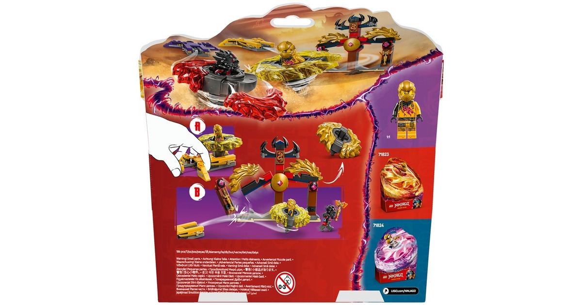 LEGO Ninjago - Spinjitzu drakenstrijdpakket Constructiespeelgoed 71826