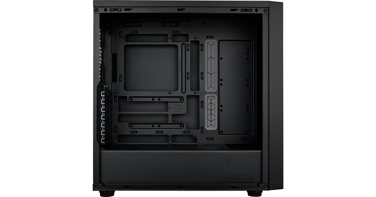Cooler Master MasterBox 600 Lite midi tower behuizing Zwart | 2x USB-A ...