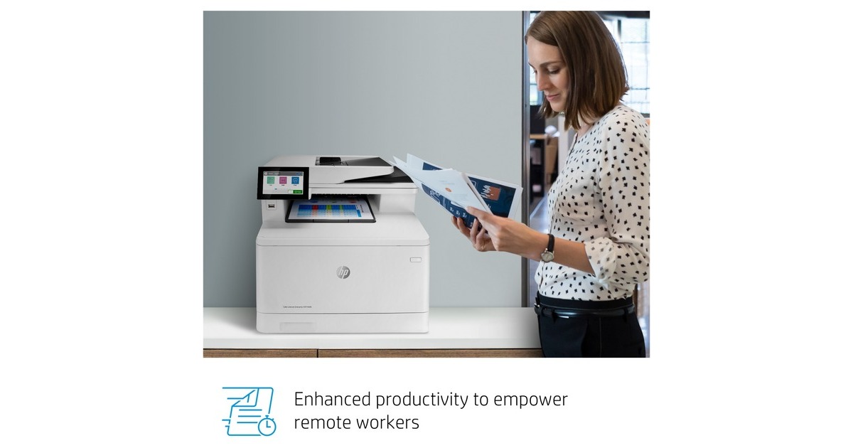 HP Color LaserJet Enterprise MFP M480f all-in-one kleurenlaserprinter ...
