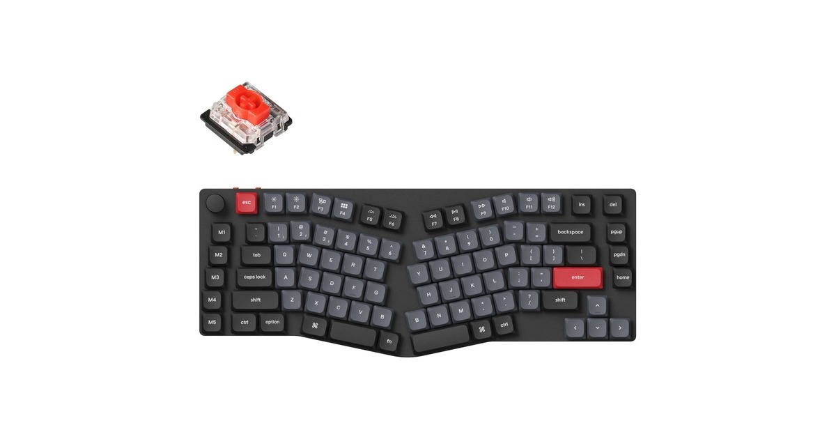 Keychron K15 Pro-H1, toetsenbord Zwart, US lay-out, Gateron Low Profile ...