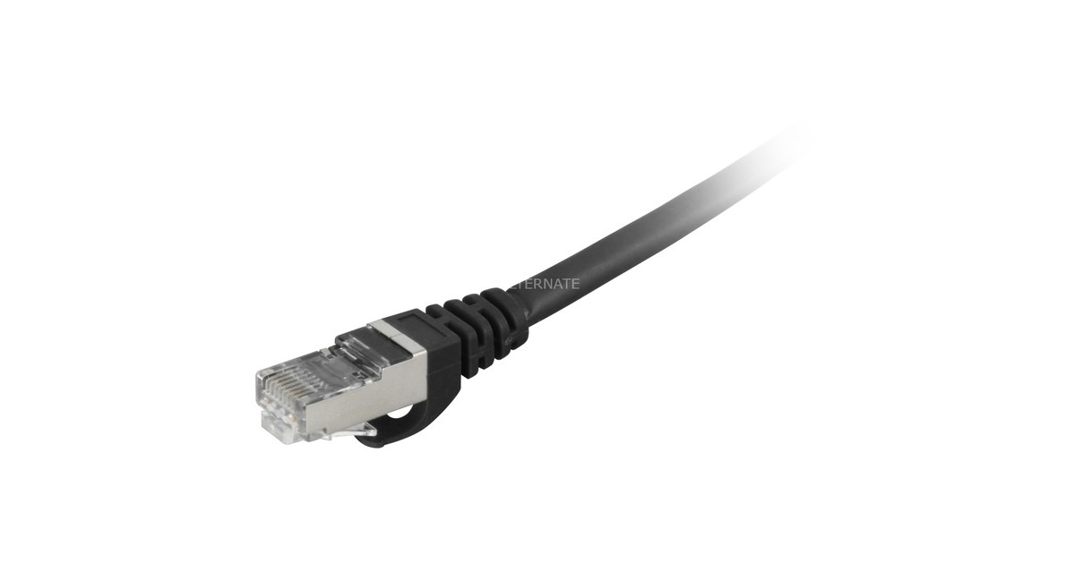 Sharkoon Patchkabel SFTP, RJ-45 met Cat.7a Zwart, 3 meter, Ruwe kabel