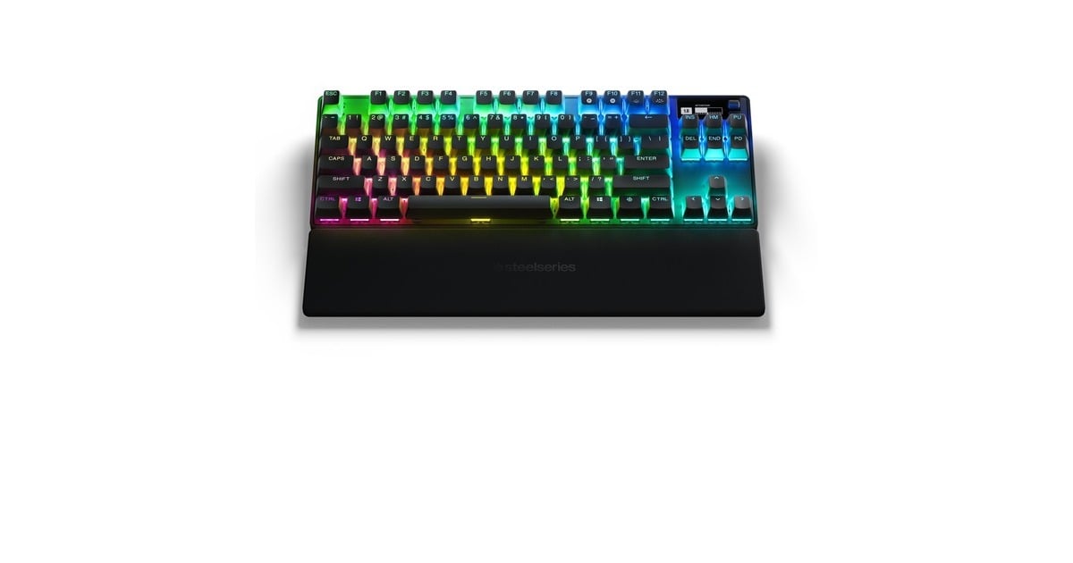 SteelSeries Apex Pro TKL Wireless, gaming toetsenbord Zwart, US lay-out ...