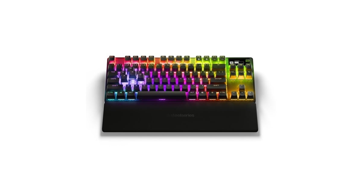 SteelSeries Apex Pro TKL Wireless, gaming toetsenbord Zwart, US lay-out ...