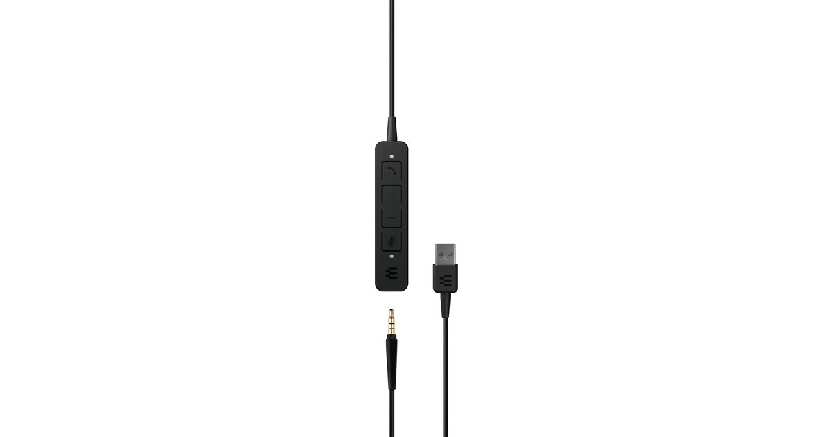 EPOS | Sennheiser ADAPT 165 USB II on-ear headset Zwart, Stereo, USB