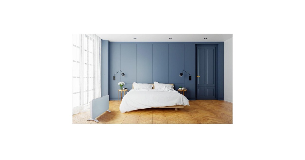 Princess Smart Glazen Paneelverwarmer 2000W convector Wit, Wi-Fi