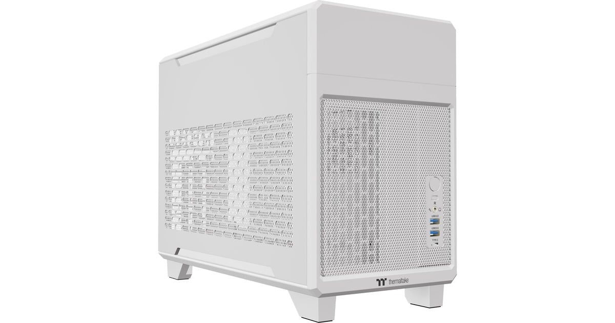 Thermaltake TR100 Snow mini tower behuizing Wit | 2x USB-A | 1x USB-C