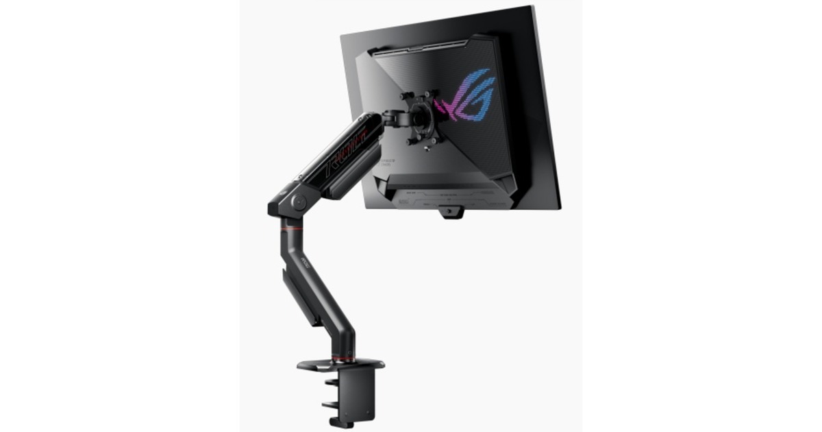 ASUS ROG Ergo Monitor Arm monitorarm Zwart