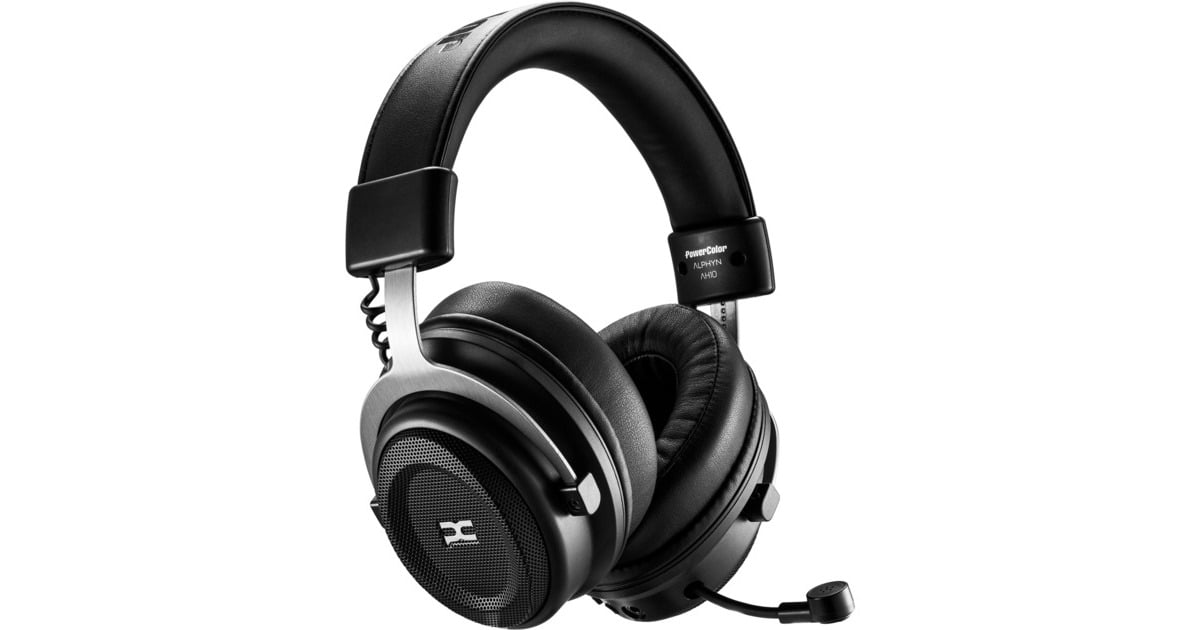 PowerColor ALPHYN AH10 Wireless over-ear gaming headset Zwart, PC ...