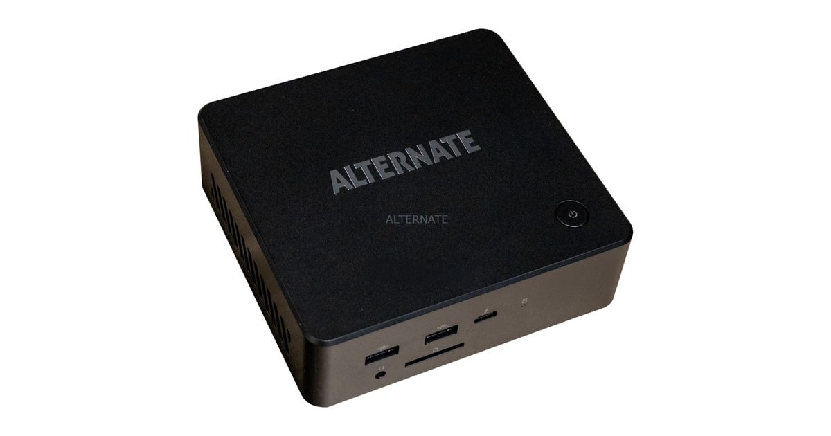 ALTERNATE Workstation Nuc Core 3 100U pc-systeem Zwart | Core 3 100U ...