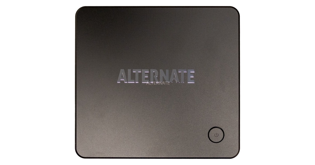 ALTERNATE Workstation Nuc Core 3 100U pc-systeem Zwart | Core 3 100U ...
