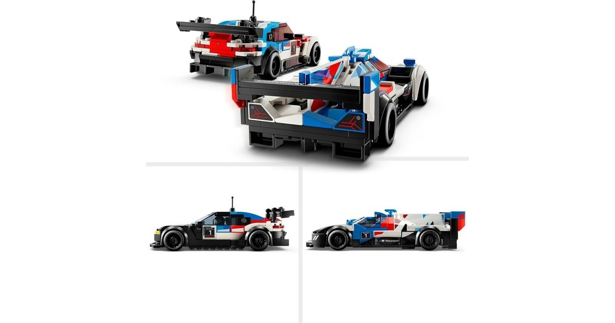 LEGO Speed Champions - BMW M4 GT3 & BMW M Hybrid V8 racewagens ...