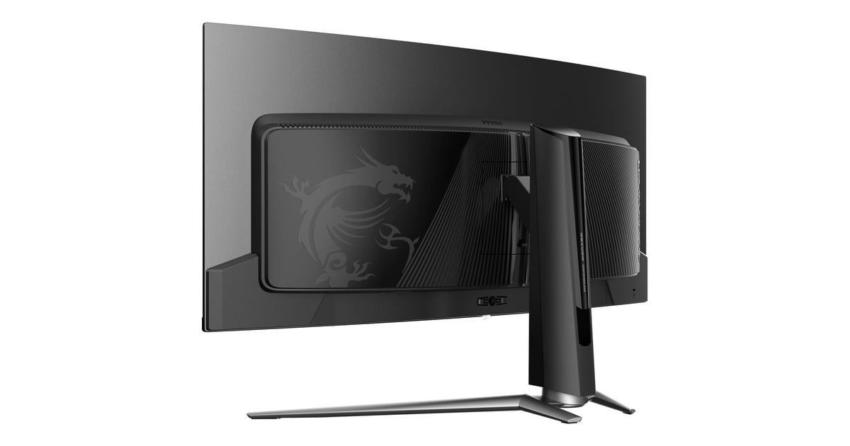 MSI MAG 341CQP QD-OLED 34" Curved UltraWide gaming monitor Zwart, 2x ...