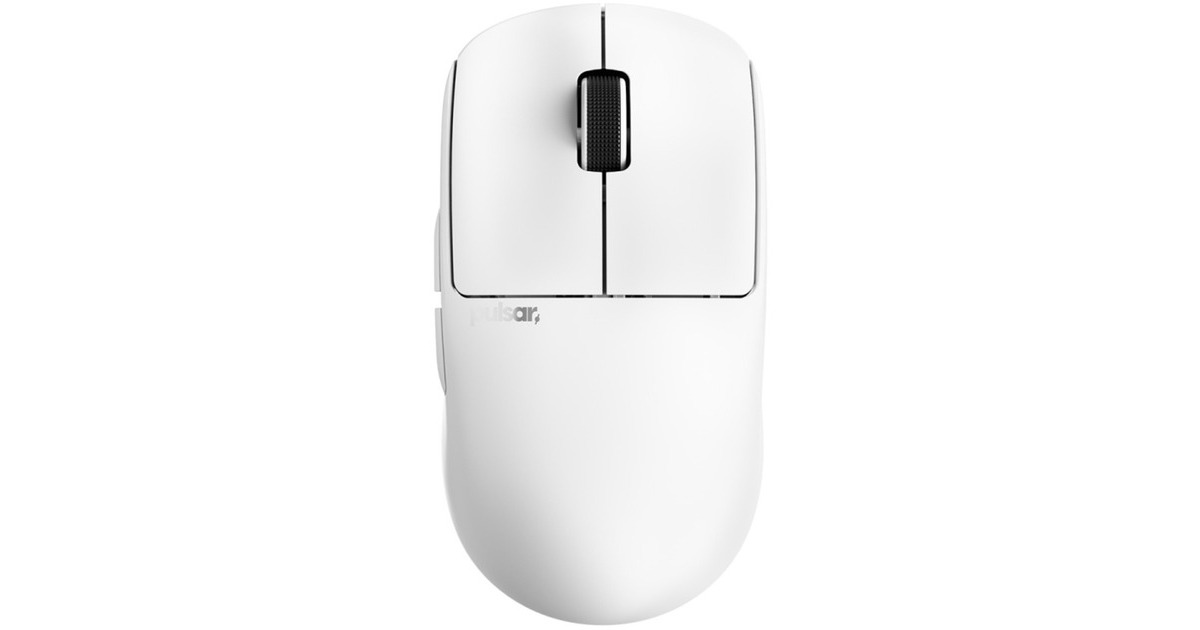Pulsar X2 CrazyLight Gaming Mouse - Uyuni White Wit, 32,000 DPI, 8000 Hz