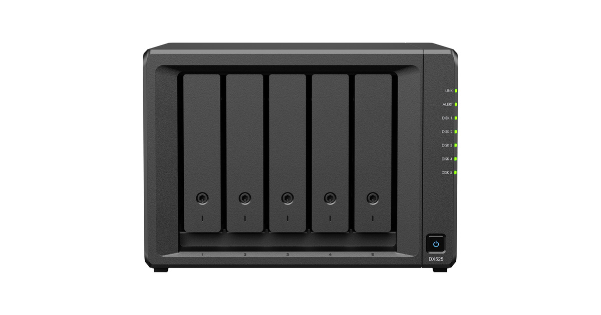 Synology Expansion Unit DX525 nas Zwart
