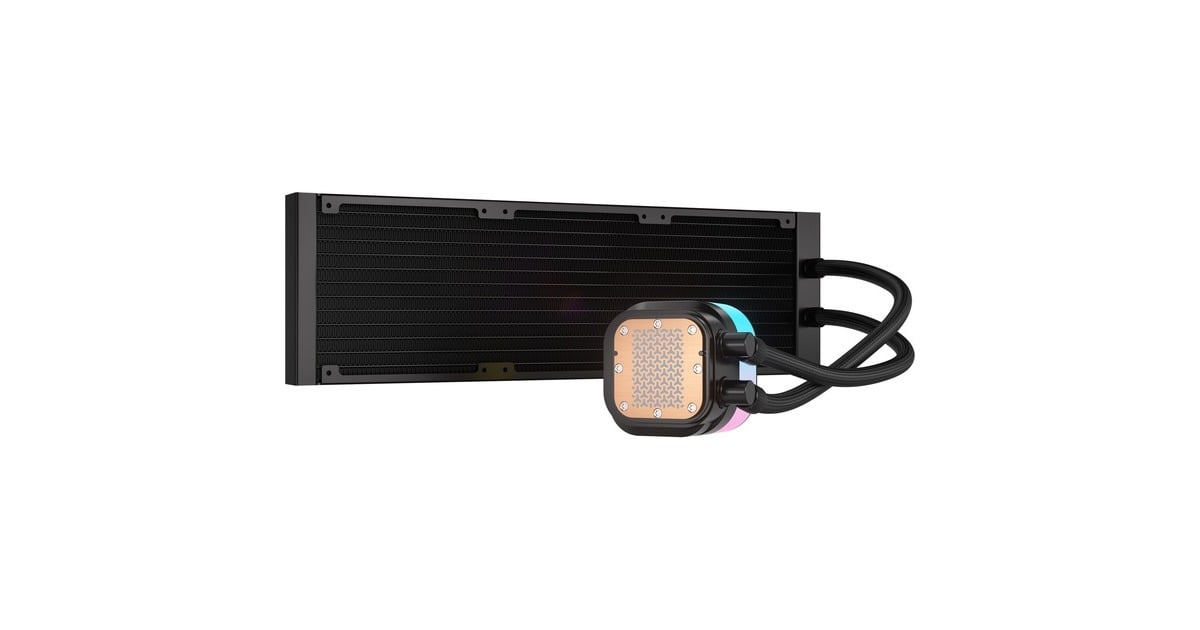 Corsair iCUE LINK TITAN 360 RX RGB waterkoeling Zwart, 4-pins PWM fan ...