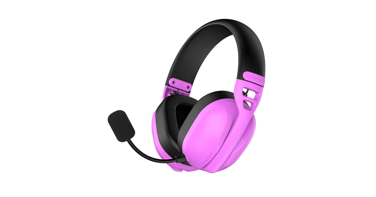 Hator Hyperpunk 3 Wireless - Cyber-Violet over-ear gaming headset Paars ...