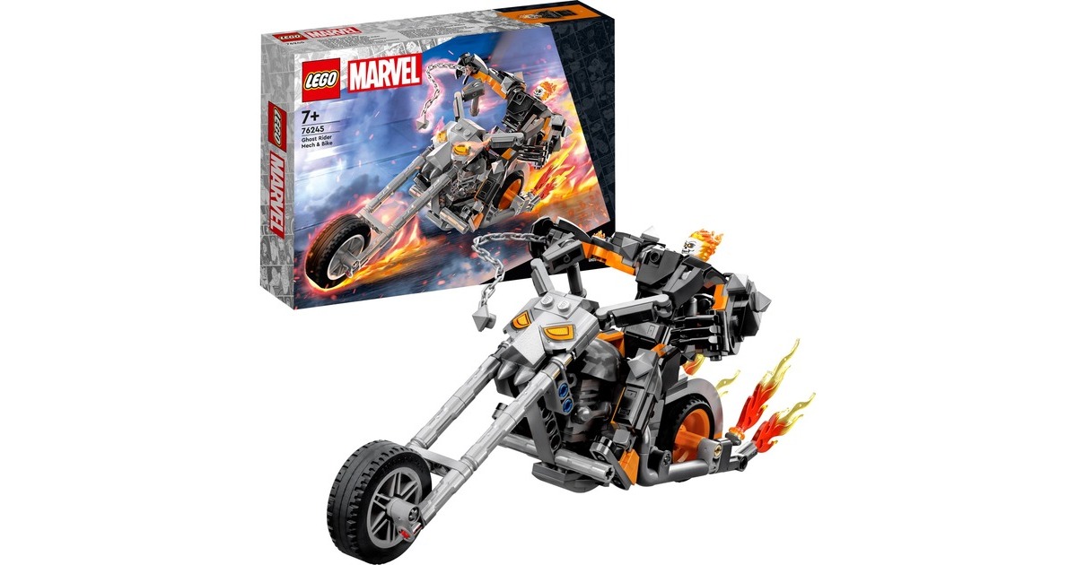LEGO Marvel - Ghost Rider Mech & motor Constructiespeelgoed 76245