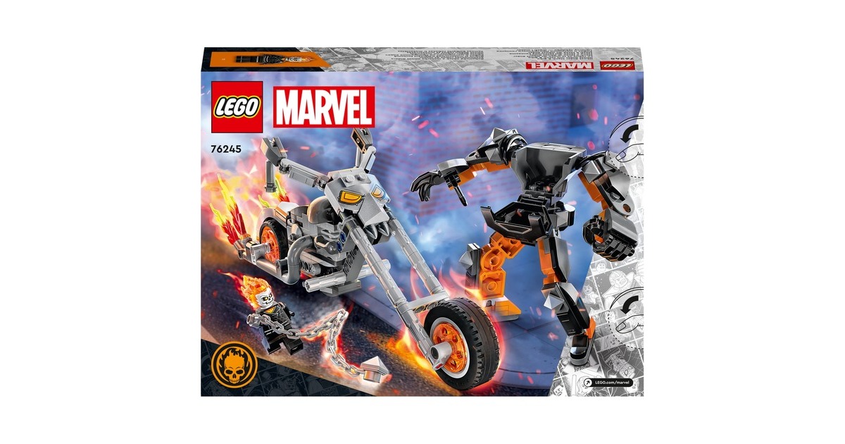LEGO Marvel - Ghost Rider Mech & motor Constructiespeelgoed 76245