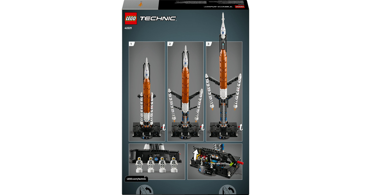 LEGO Technic - NASA Artemis ruimteraket Constructiespeelgoed 42221