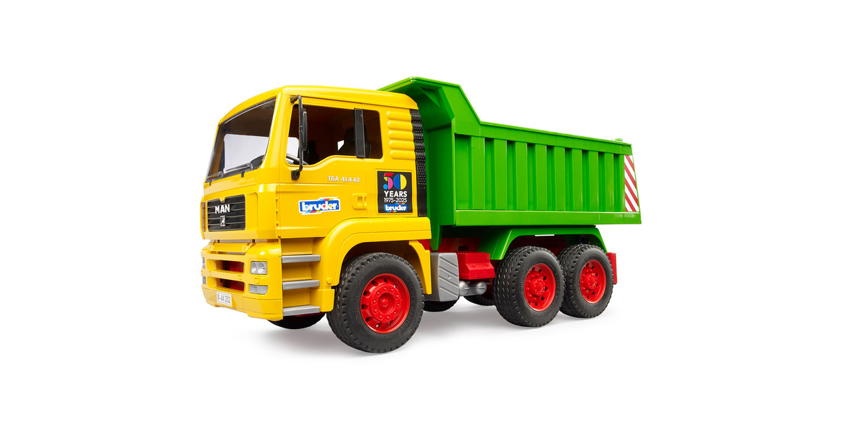 bruder MAN TGA kiepwagen - 50 jaar Bruder Speelgoedvoertuig 01066