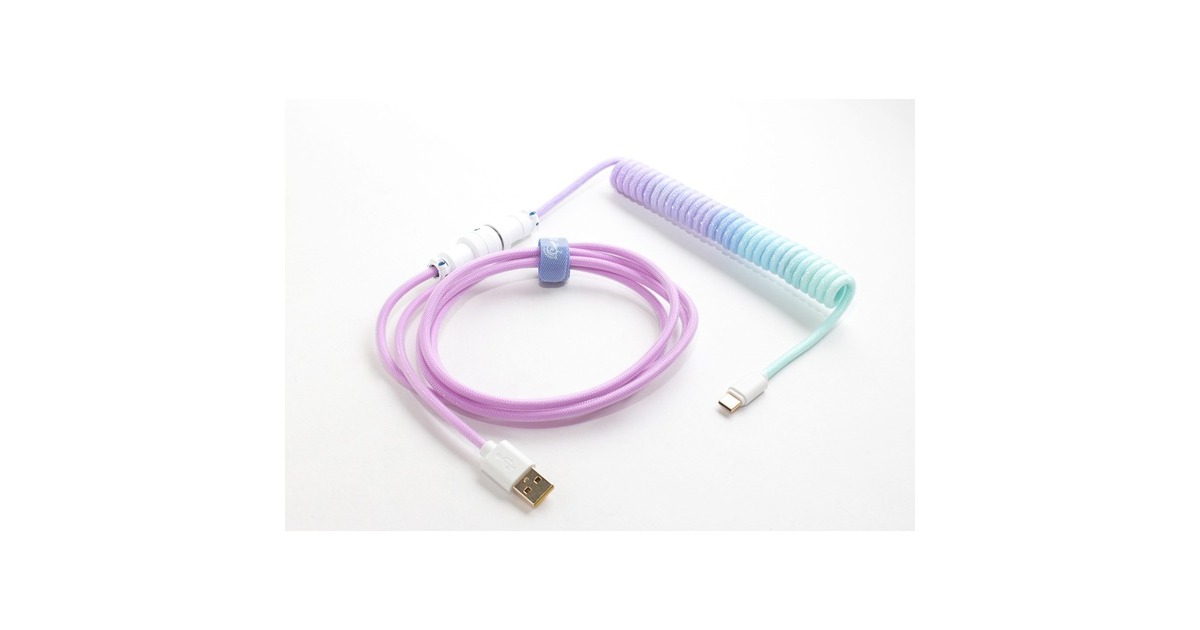 Ducky Coiled Cable V2 - Azure kabel
